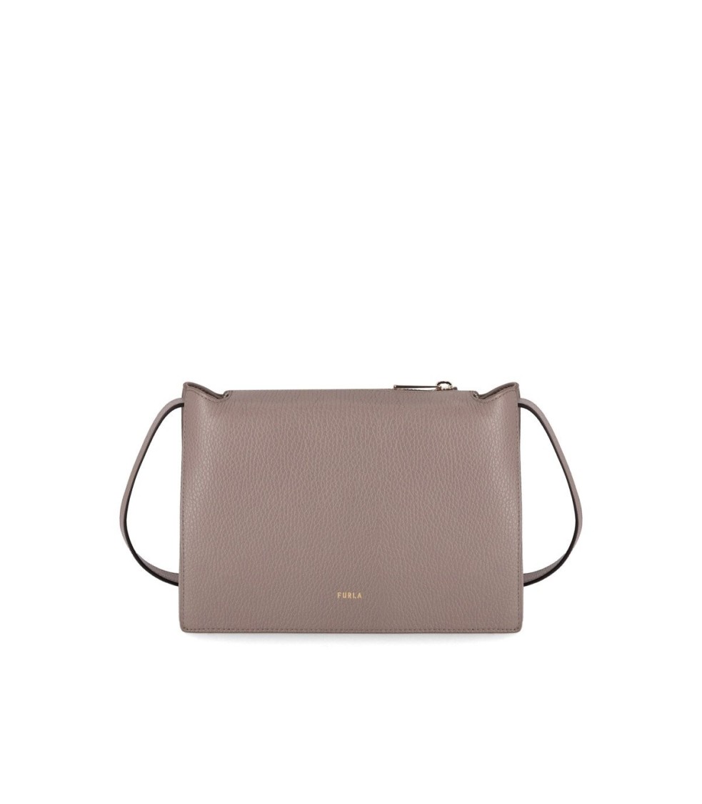 Furla Nuvola S Stucco Gray Crossbody Bag In Grey | ModeSens
